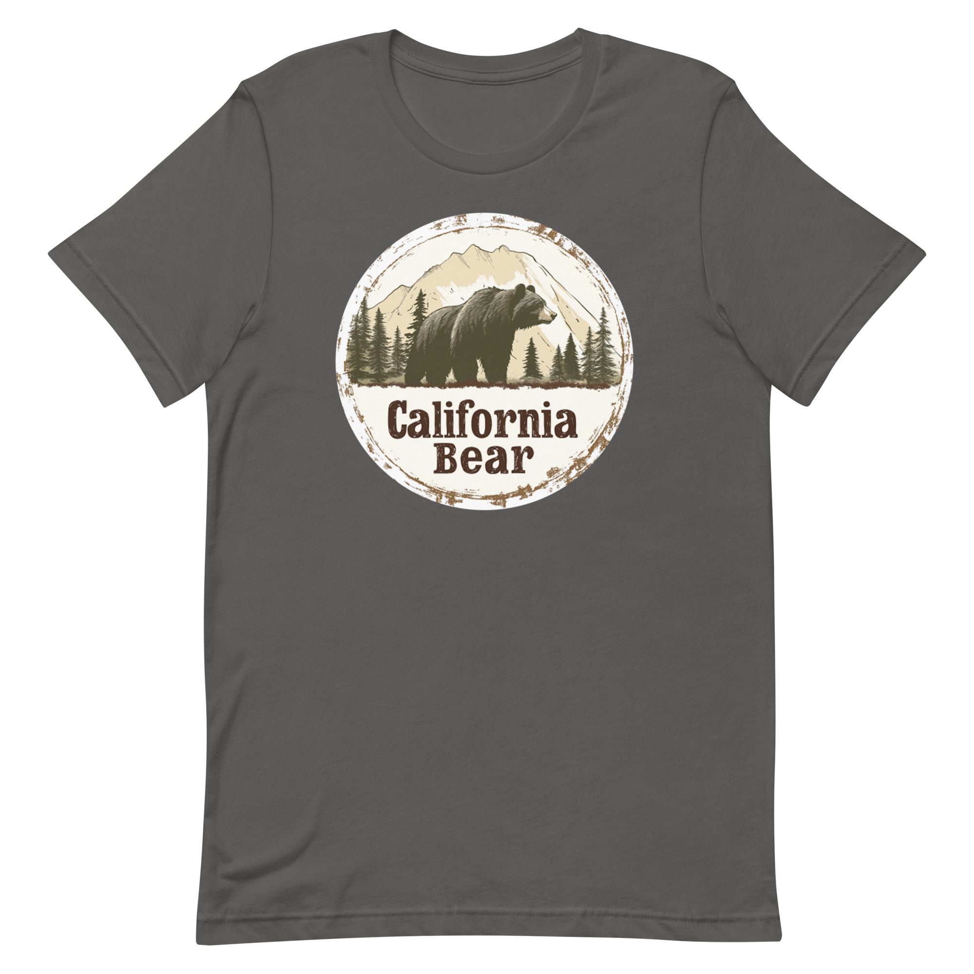 California Bear Rustic - T-shirt