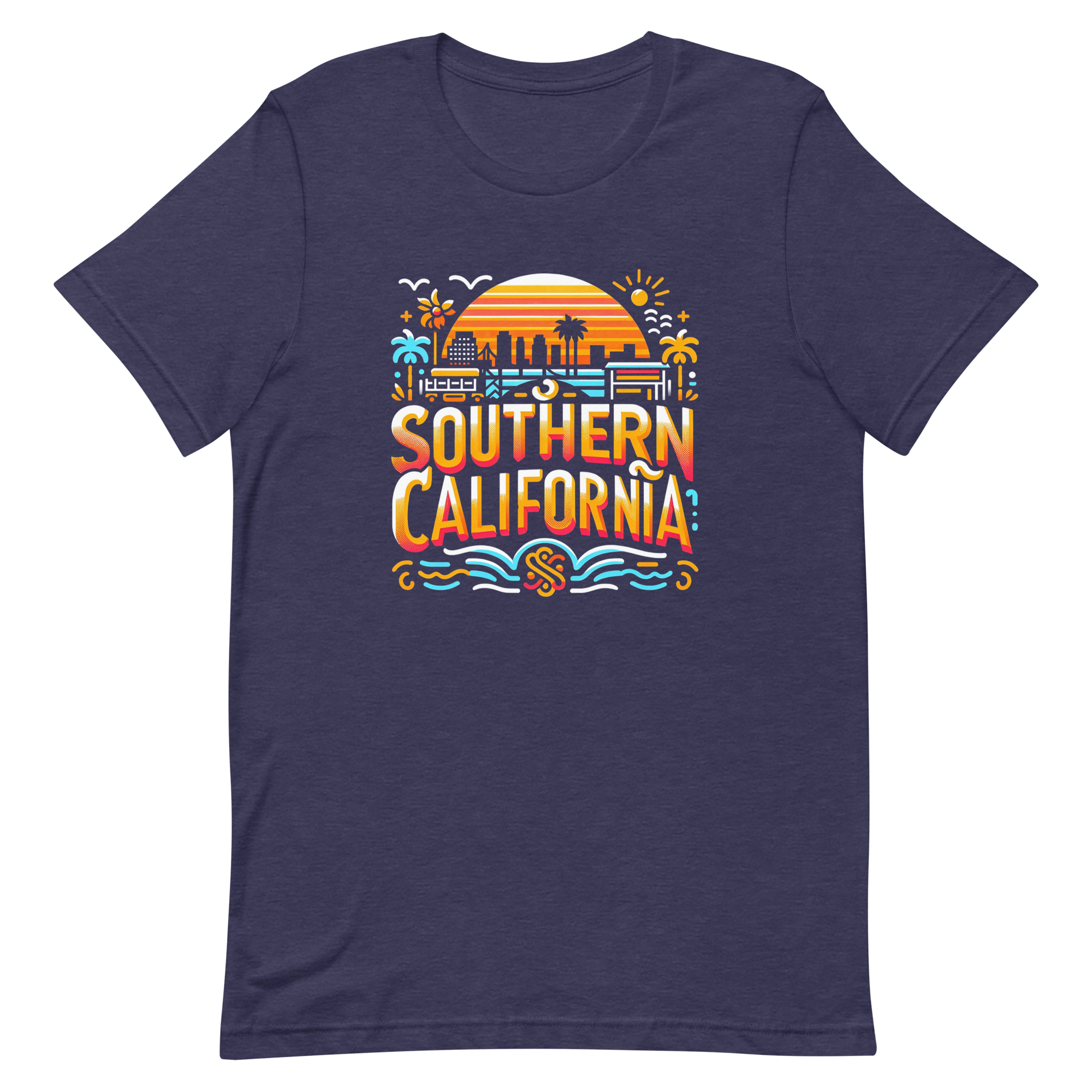 Southern California Vibrant Life - t-shirt
