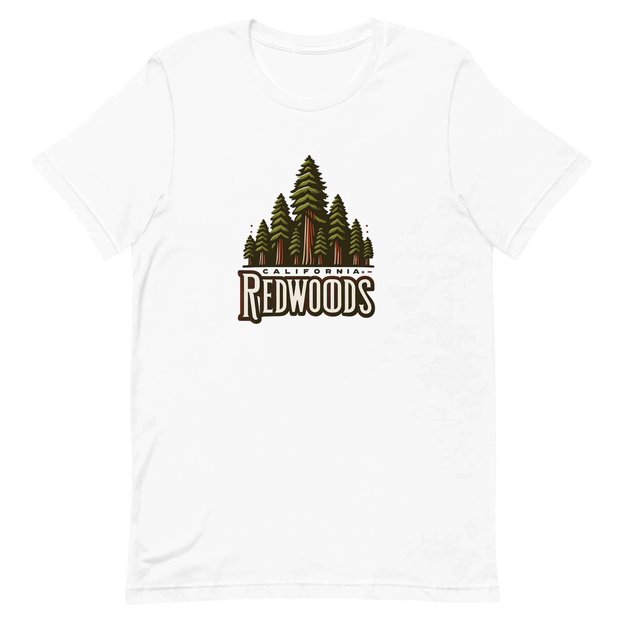 Redwood Trees of California - t-shirt